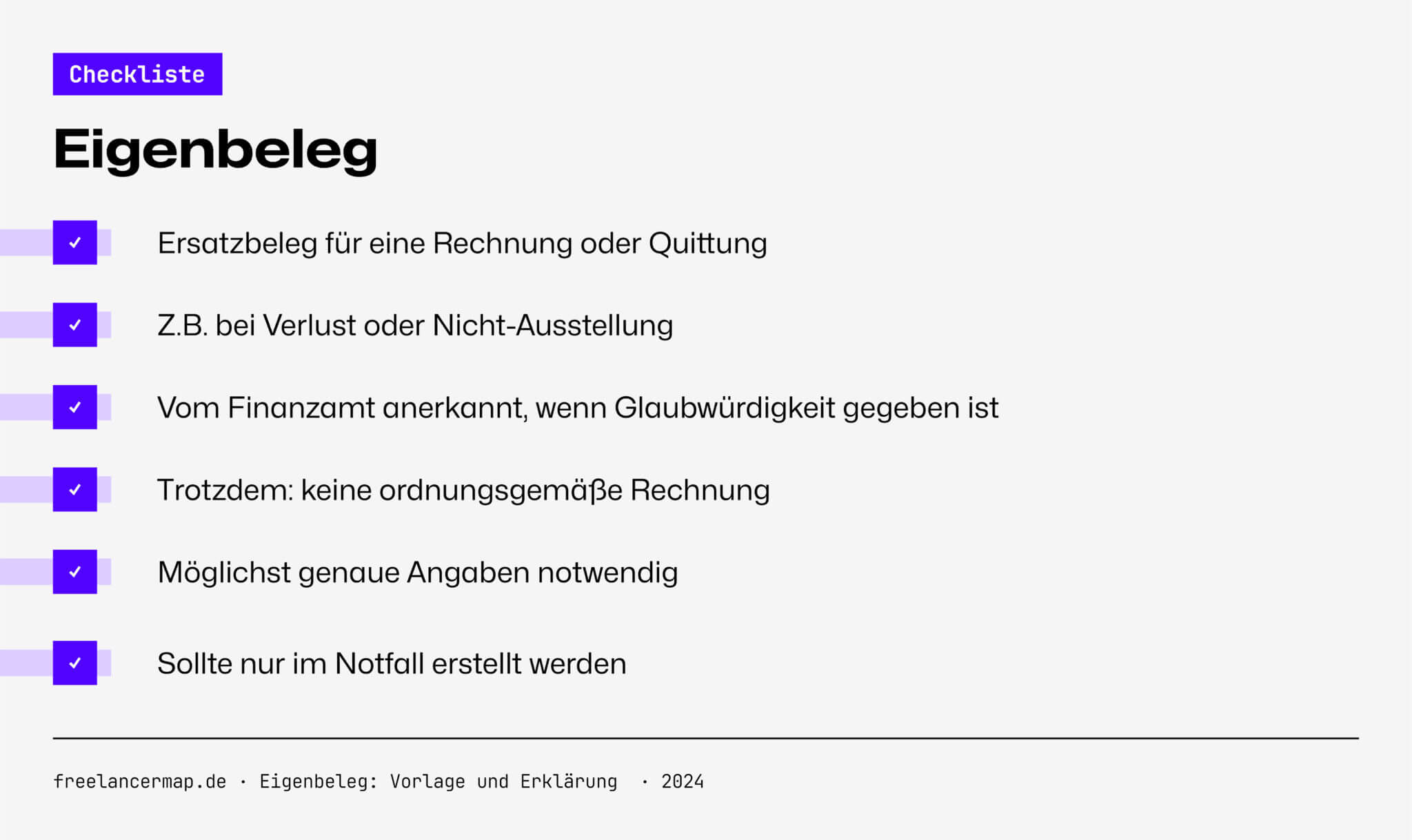 Eigenbeleg | kostenlose Vorlage & alle wichtigen Infos